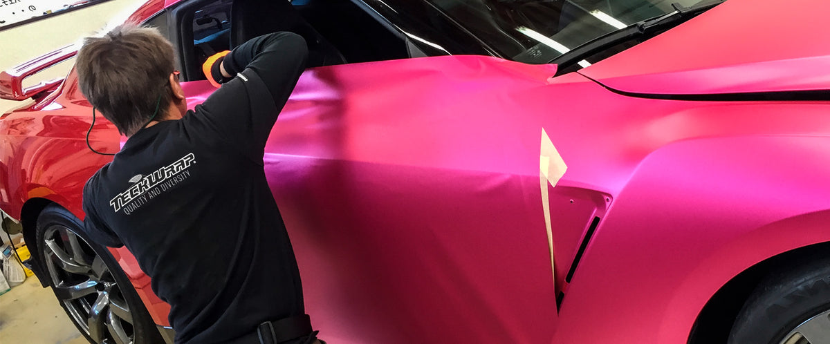 The safe range for stretching vinyl wrap film – Teckwrap International
