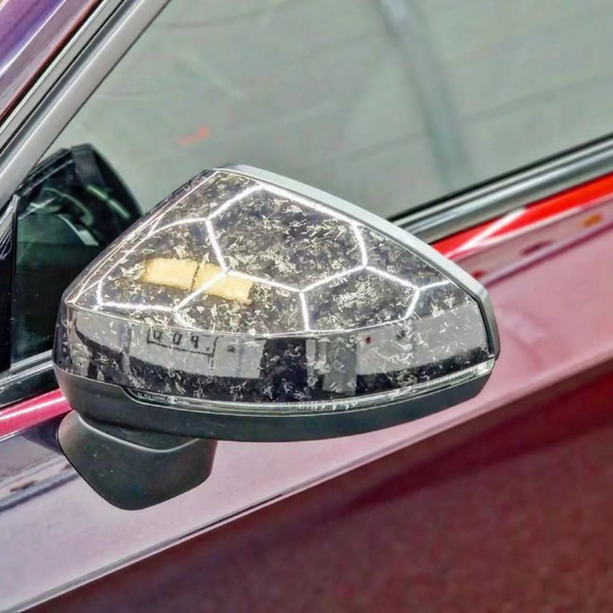 Textured vinyl film: One-piece mirror | TeckWrap – Teckwrap International