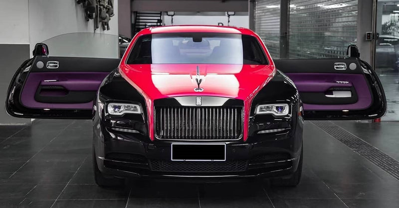Rolls Royce Ghost: Hood wrapping | TeckWrap – Teckwrap International
