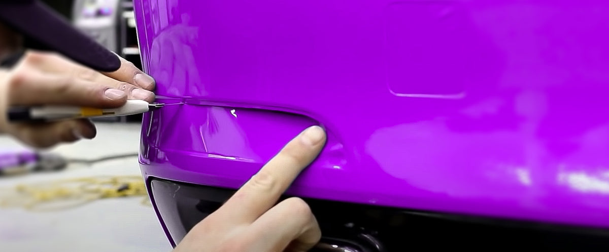 Stress-free corner wrapping: Take advantage of vinyl memory effect ...