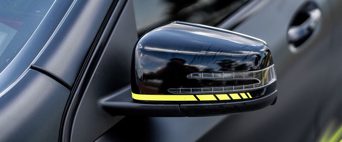 Wrap mirror to edge in one piece of vinyl – Teckwrap International