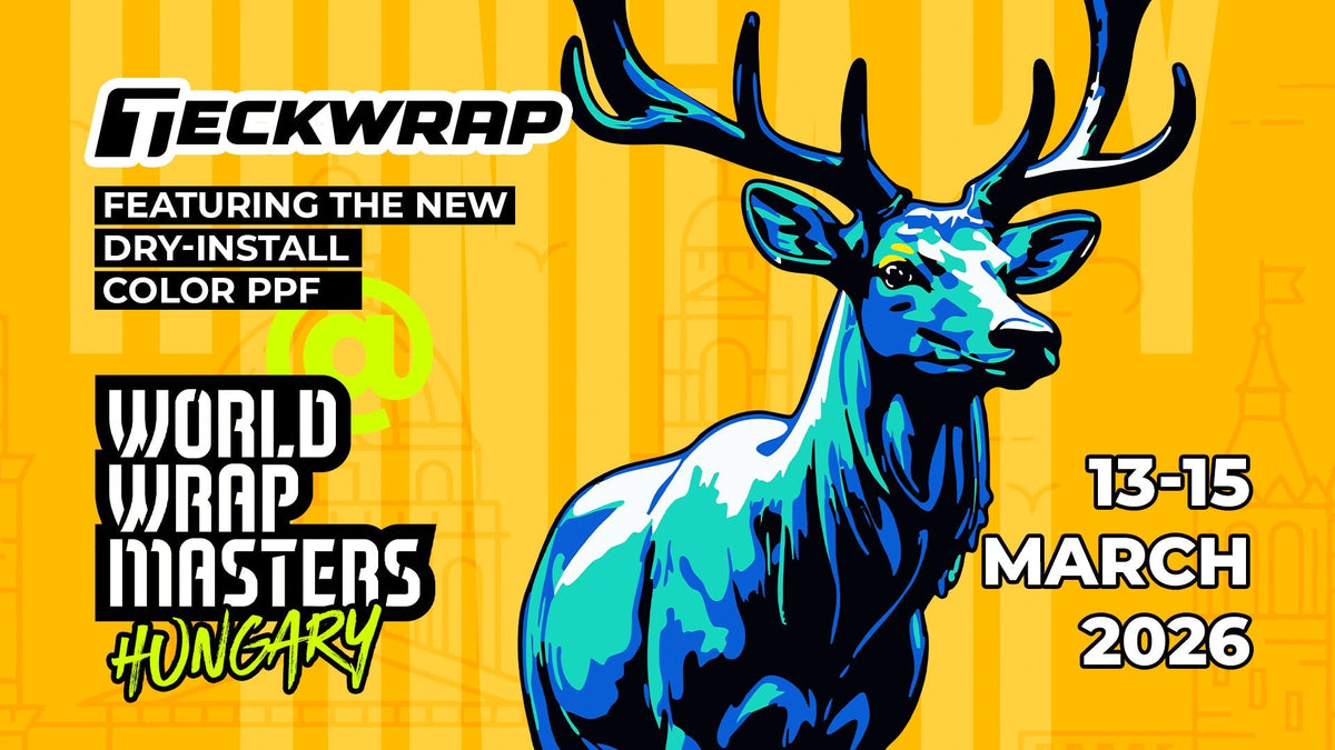 World Wrap Masters 2026: TeckWrap Sponsors with New Dry-Install Color ...