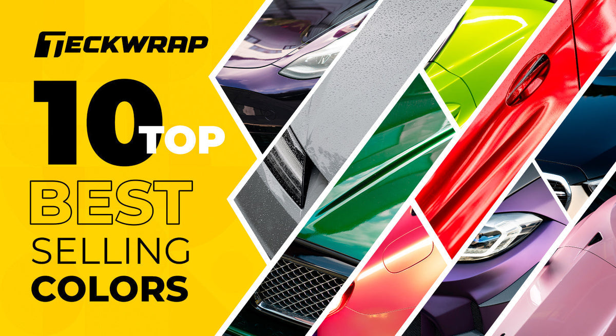 Top 10 Bestselling Car Wrap Colors at TeckWrap – Teckwrap International