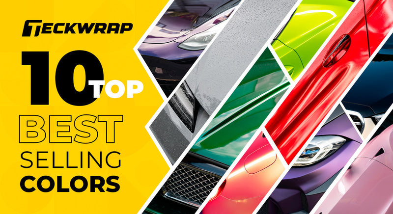 Top 10 Bestselling Car Wrap Colors at TeckWrap – Teckwrap International