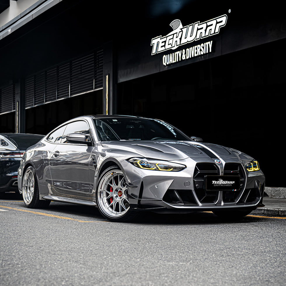 Buy Silver Vinyl Wrap, Silver Car Wrap – Teckwrap International