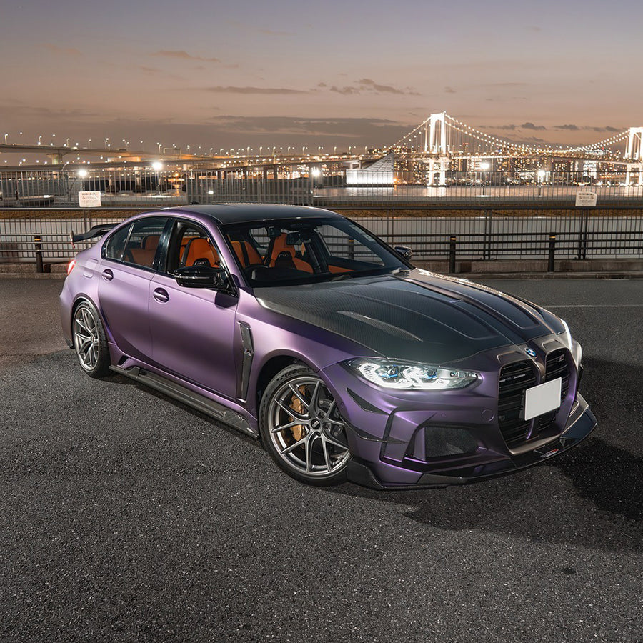 Satin Metallic Venetian Violet Vinyl Wrap – Teckwrap International
