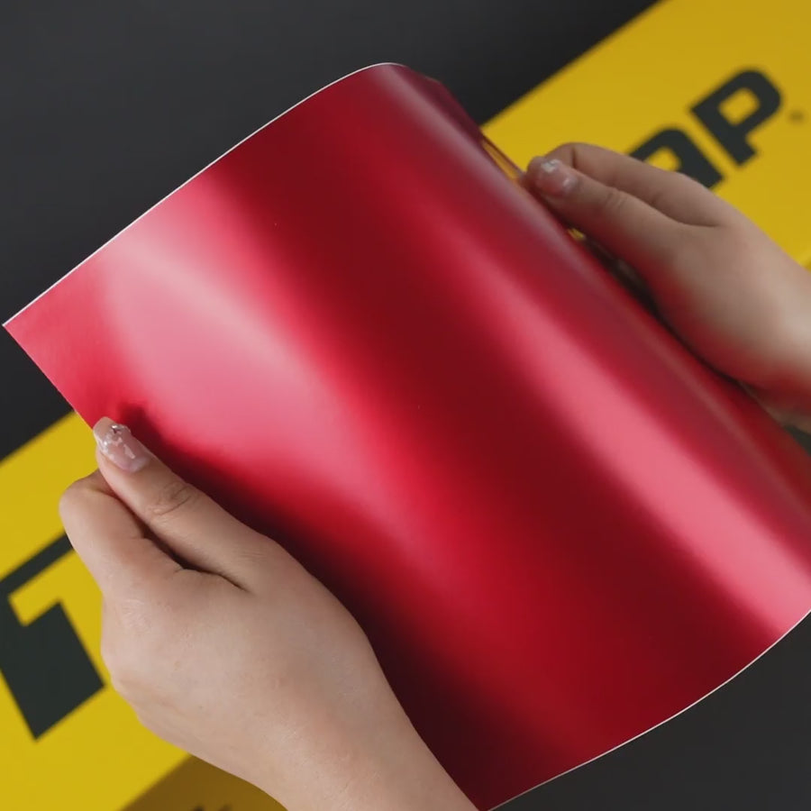 Crimson Red (VCH401-S) Vinyl Wrap – Teckwrap International
