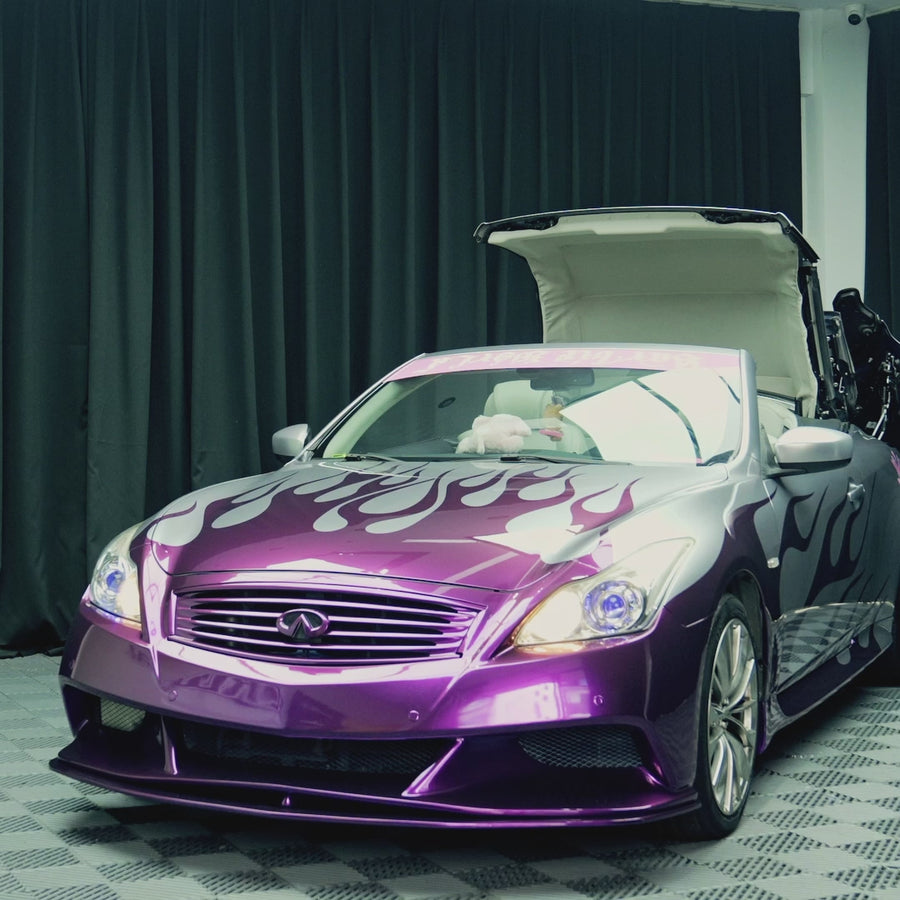 Gloss Metallic Passionate Purple Vinyl Wrap – Teckwrap International