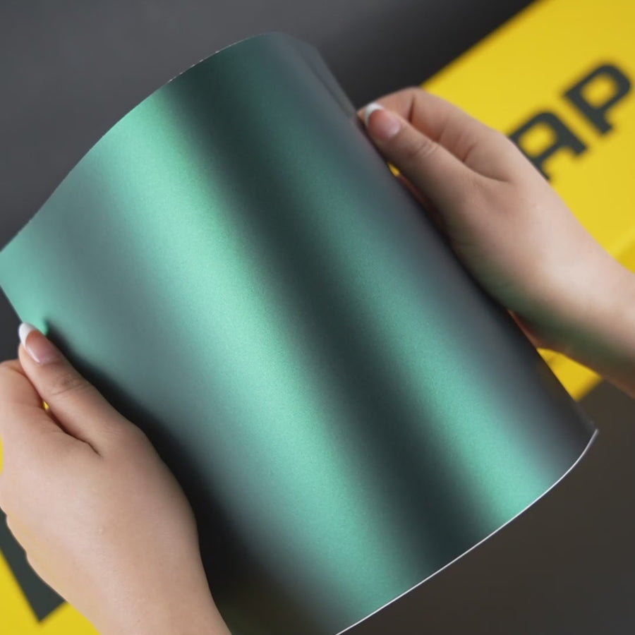 Satin Metallic Pine Green Vinyl Wrap – Teckwrap International