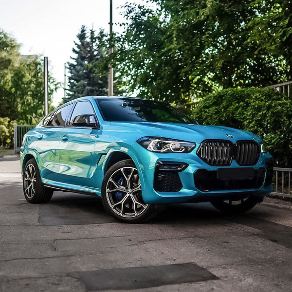 Buy Blue Vinyl Wrap, Car Wrap Blue