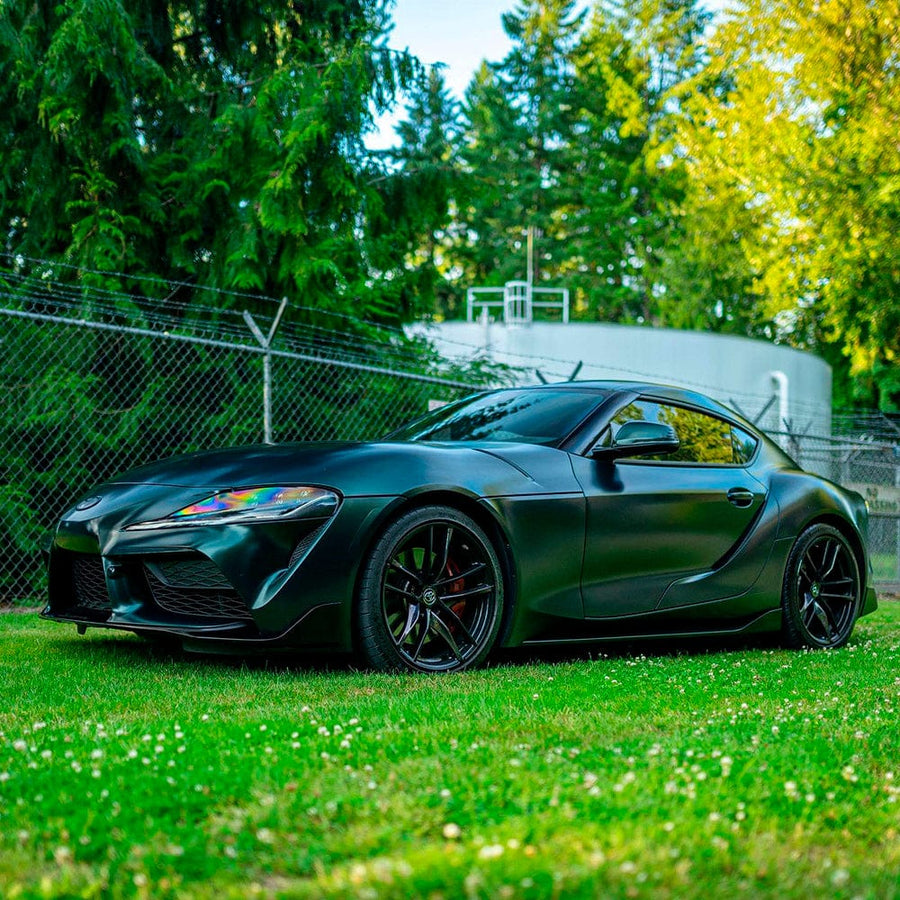 Matte Green Black Silk (HM07) Vinyl Wrap – Teckwrap International