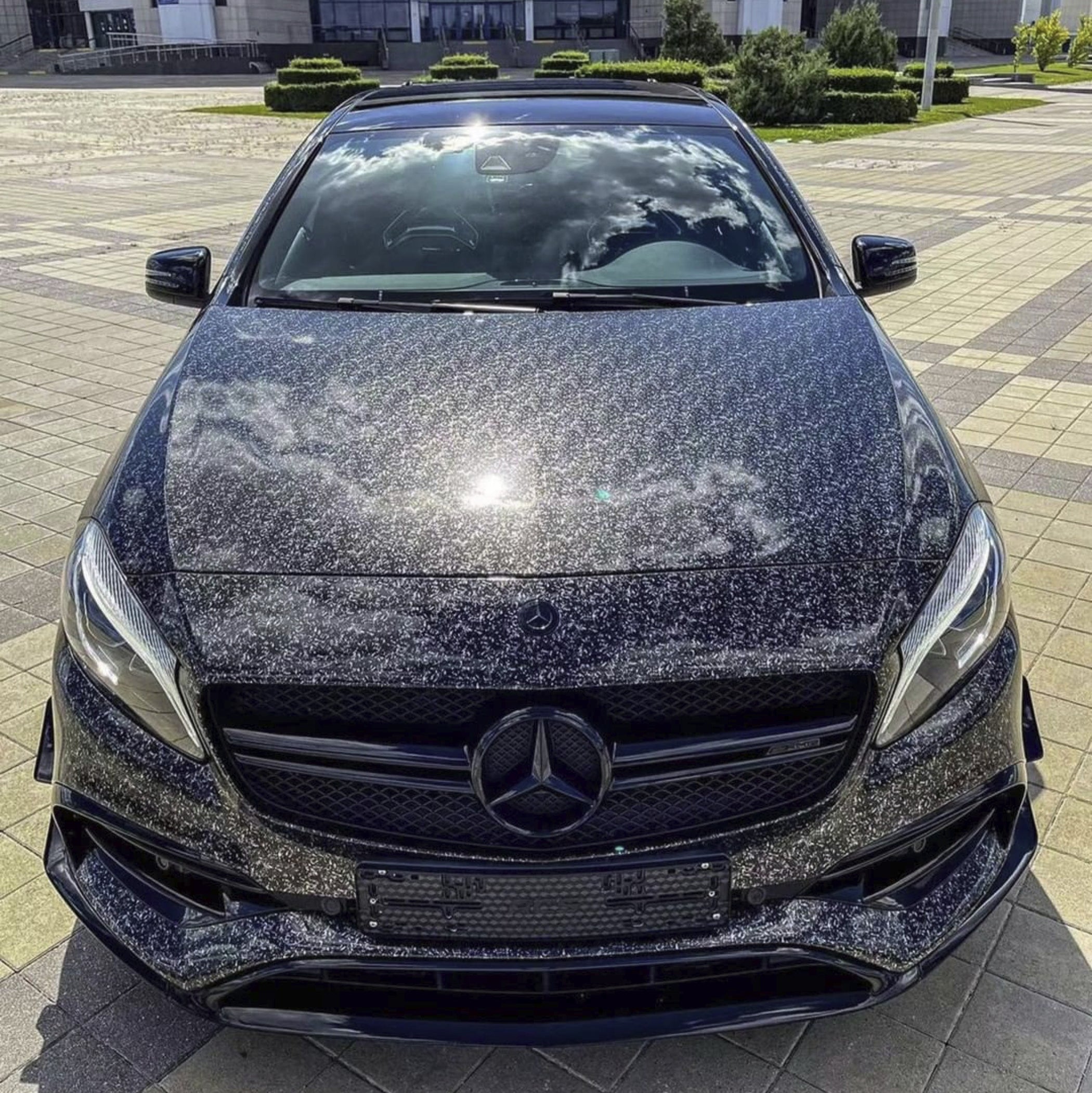 Gloss Dark Forged Carbon (RCF09) Vinyl Wrap